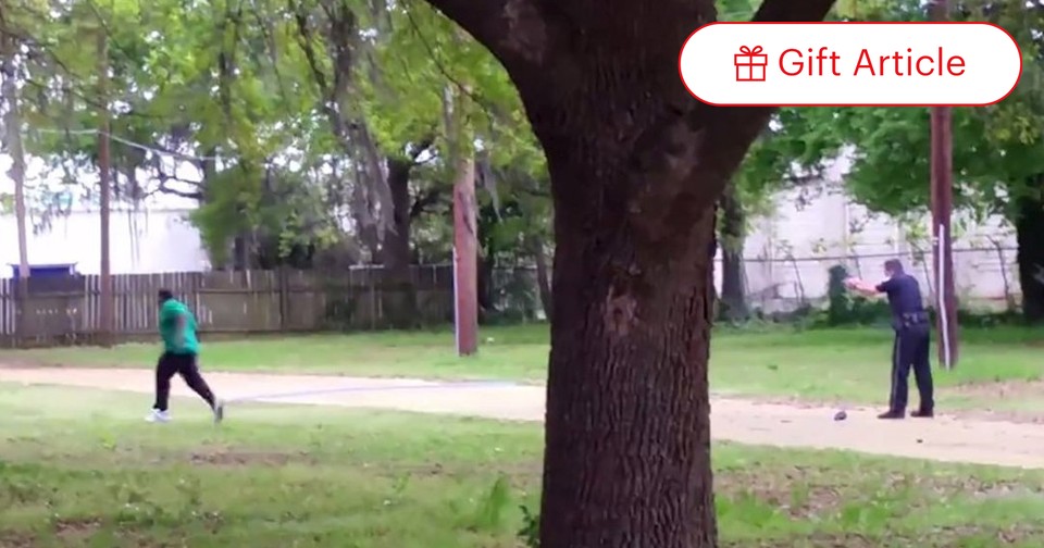 black guy running from cops