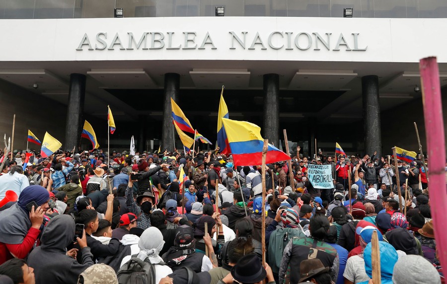 Photos: Anti-austerity Protests and Strikes in Quito, Ecuador - The ...