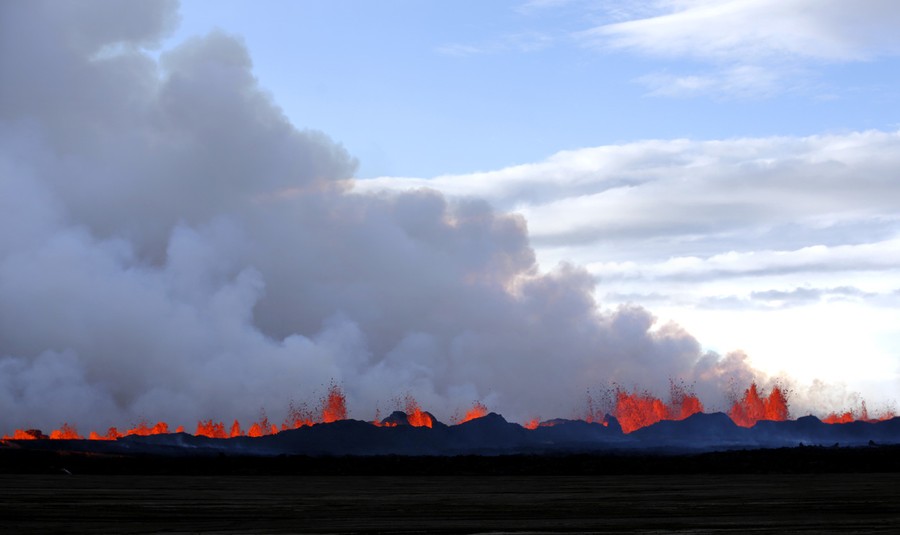 The Eruptions of Iceland's Bardarbunga Volcano - The Atlantic