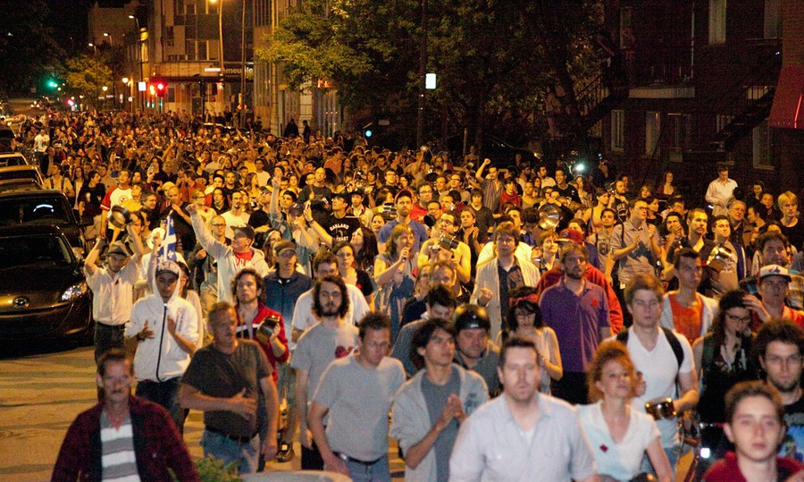 The Montreal Protests, 4 Months In - The Atlantic
