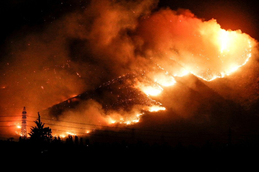 Worst Wildfires in Chile's History - The Atlantic