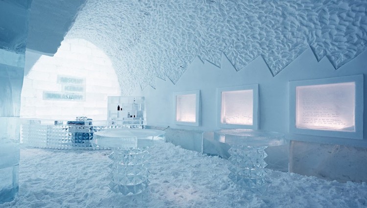 Photos: The Swedish Hotel Made From Solid Ice - The Atlantic