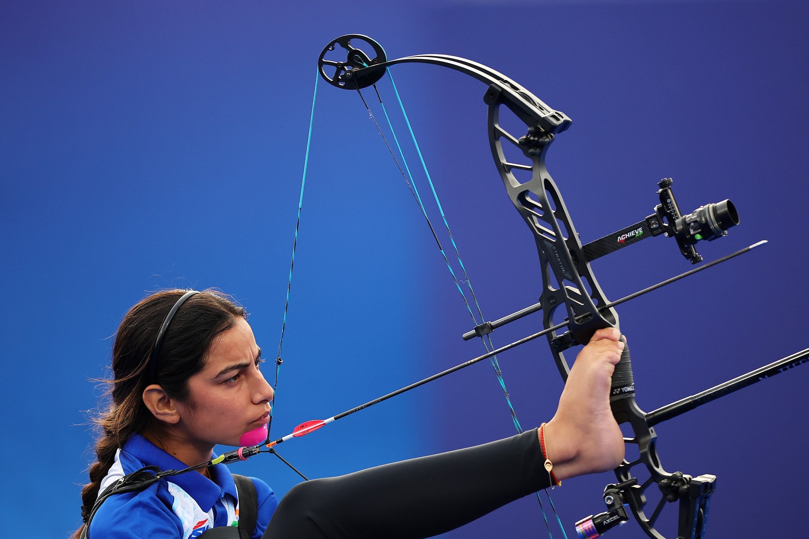 Para-archer Sheetal Devi lines up a shot - The Atlantic