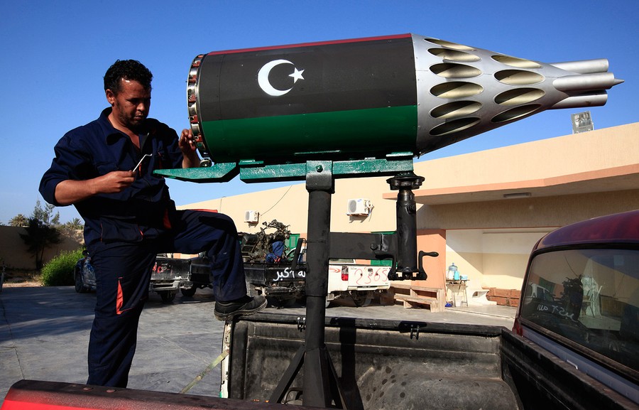 DIY Weapons of the Libyan Rebels - The Atlantic