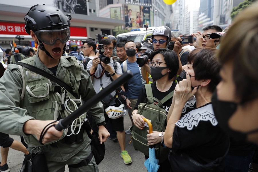 Photos: Hong Kong Pro-Democracy Protests Build Ahead of China’s ...