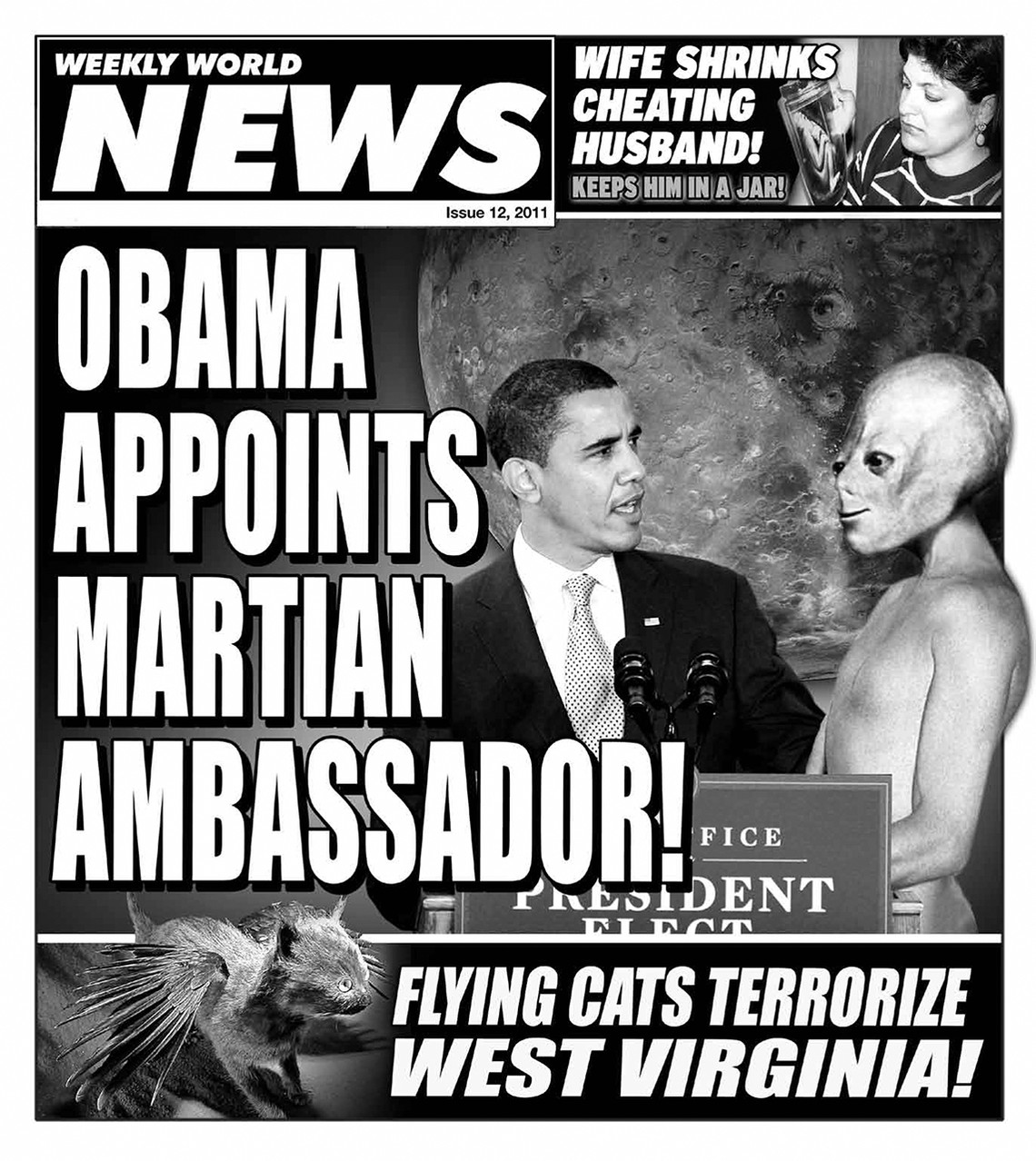 Bat Boy, Hillary Clinton's Alien Baby, and a Tabloid's Glorious Legacy ...