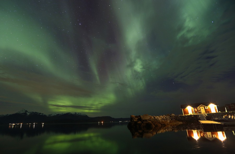 Northern Lights in the Skies Above Norway - The Atlantic